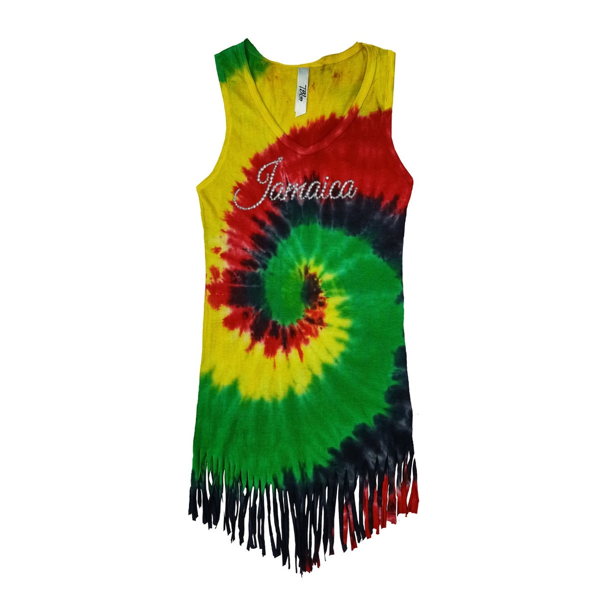 Rasta fringe girls dress – EverythingJamaica